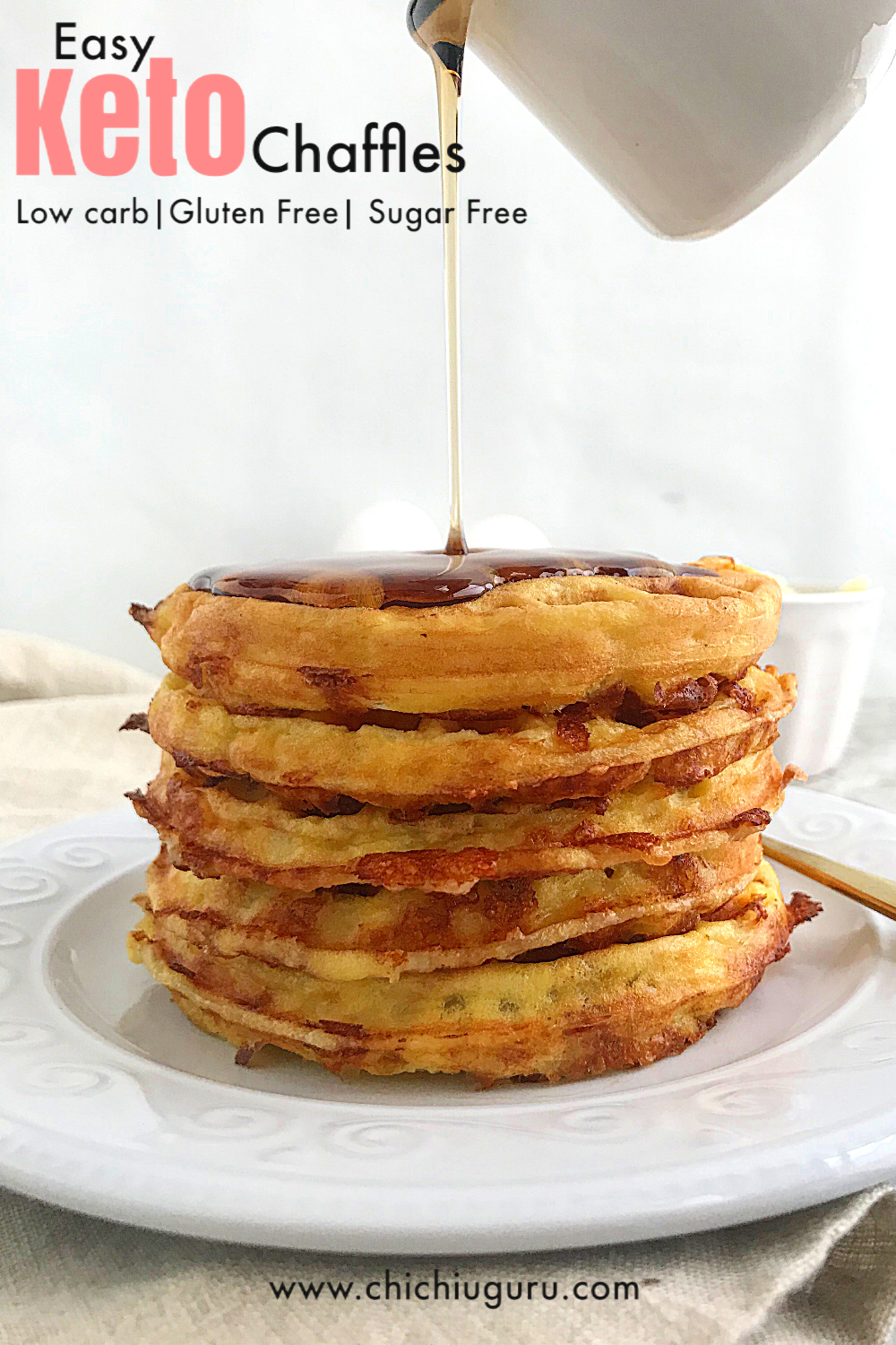 Easy Keto Chaffles Recipe { Video } The Low Carb Muse
