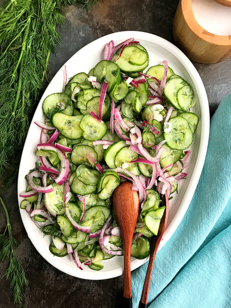 Keto Cucumber Salad Recipe Low Carb Health Club